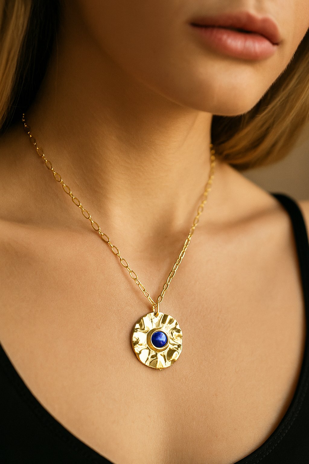 Подвеска, лазурит