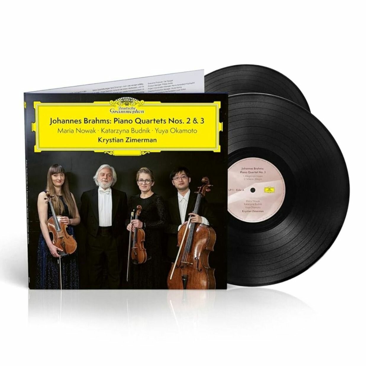Виниловая Пластинка Johannes Brahms, Maria Nowak, Katarzyna Budnik, Yuya Okamoto, Krystian Zimerman - Piano Quartets Nos. 2 & 3