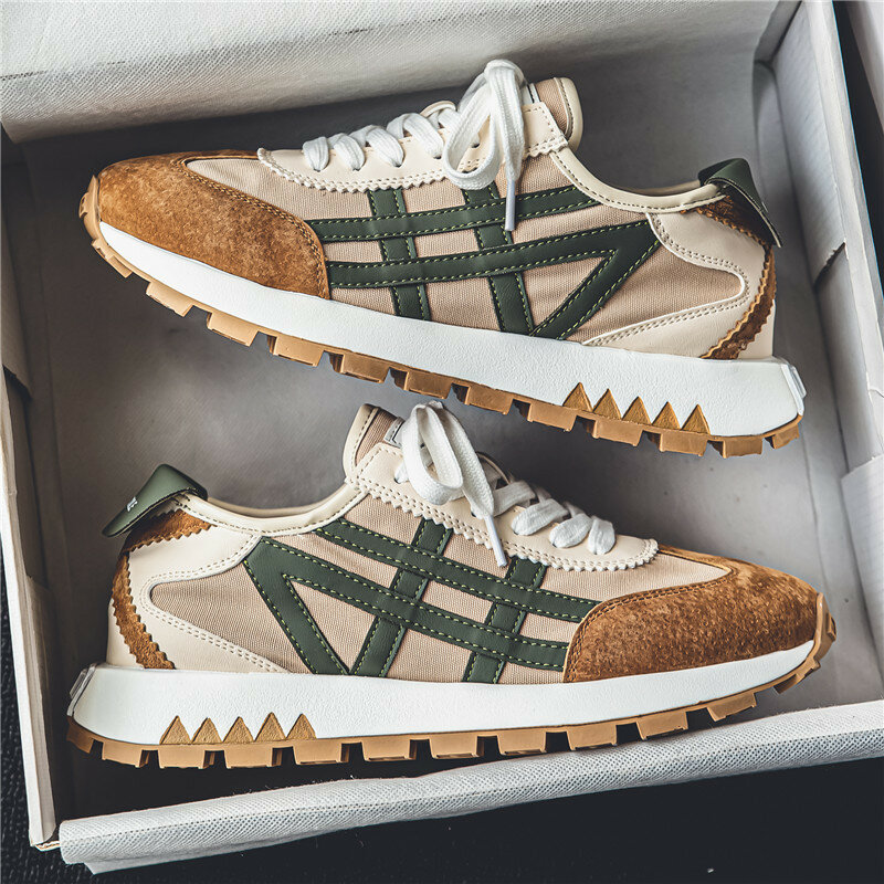 LUO Кроссовки Мужчины Лето Легкие Антискользящие Сетка/B9328 Khaki