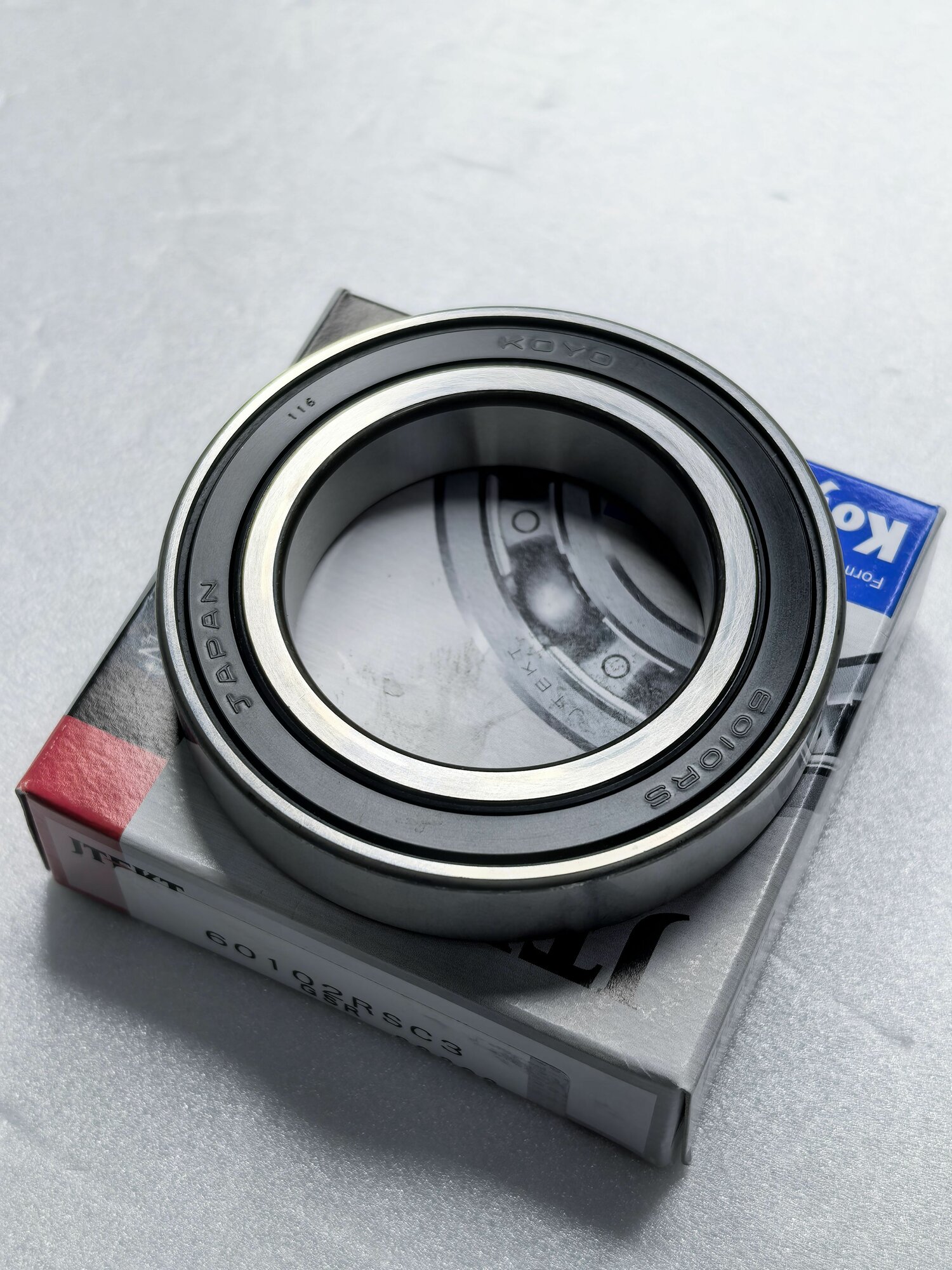 Подшипник 6010 Koyo 50*80*16мм (100% оригинал) 6010CMC3, шариковый, радиальный, однорядный, уплотнения с двух сторон, ZZ LLU CM 5K 2RS RS C3, подшипник универсальный 180110