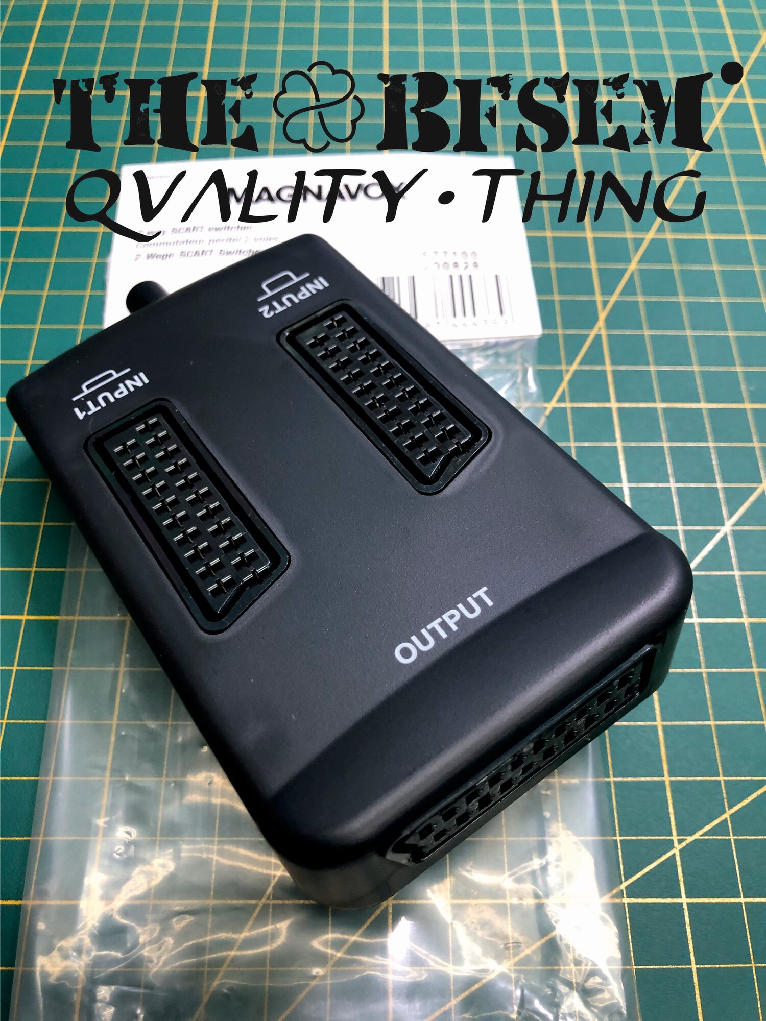 MAGNAVOX коммутатор 2 x SCART (вход ) - SCART ( выход ) 21-pin