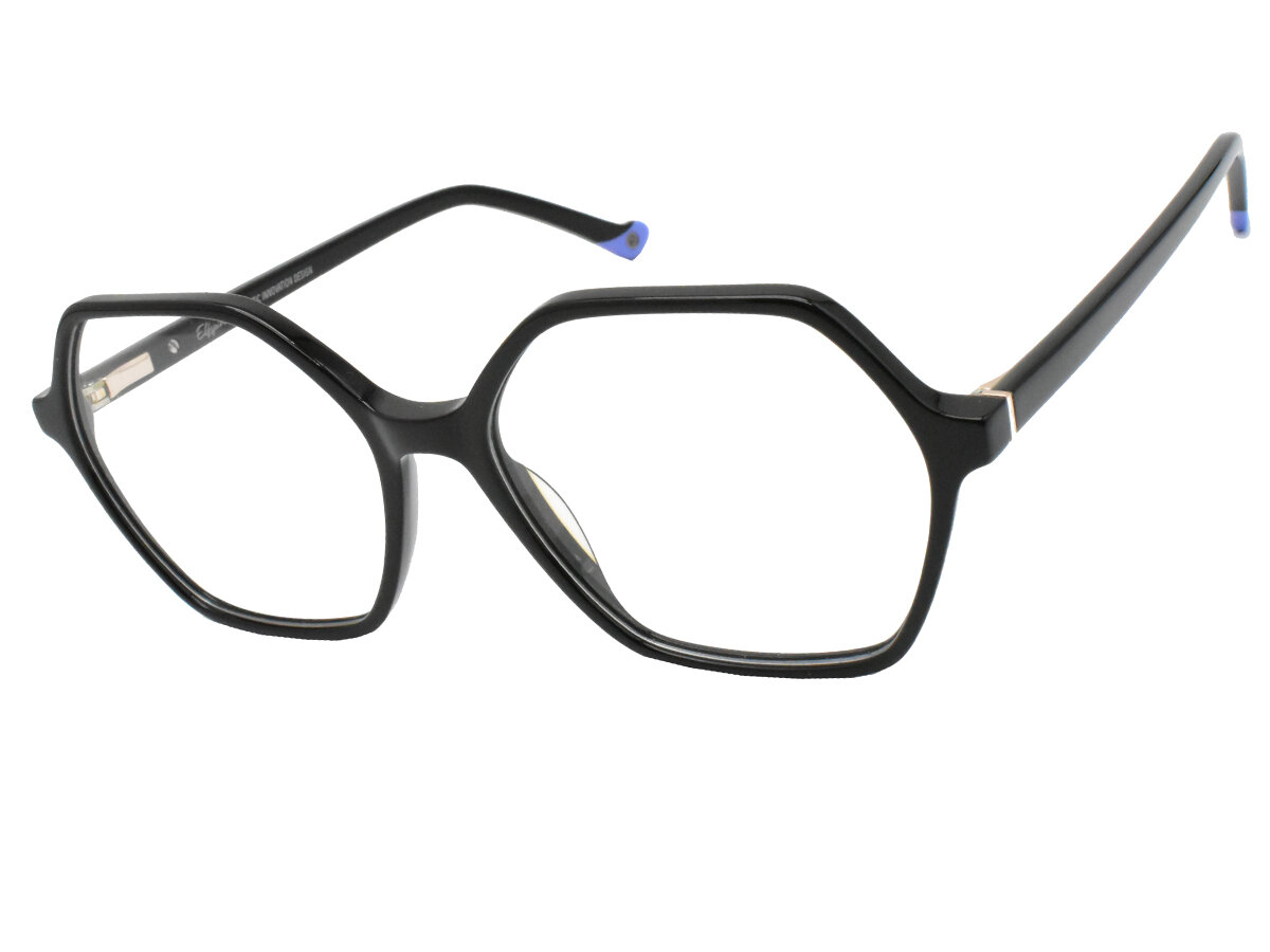 Оправа для очков Elfspirit EF-4300 C001 пол Женский форма оправы Геометрическая цвет оправы Чёрный
