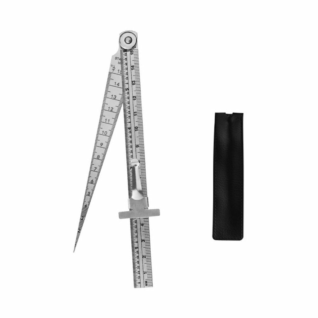 Конические Калибры С двойной Шкалой Из нержавеющей Стали Инструмент Для Измерения Глубины Длины Диаметра В Ограниченном пространстве И Сварных Швов