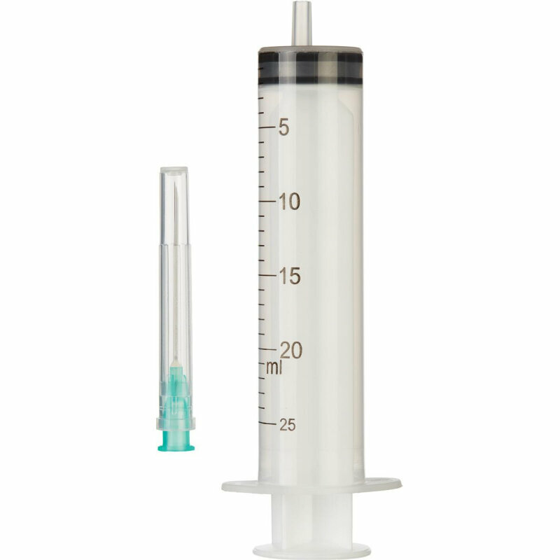 Шприц 3-комп. однораз. 20мл LS 21G(0,8х40) прил. 50шт/уп стерин, 1650375