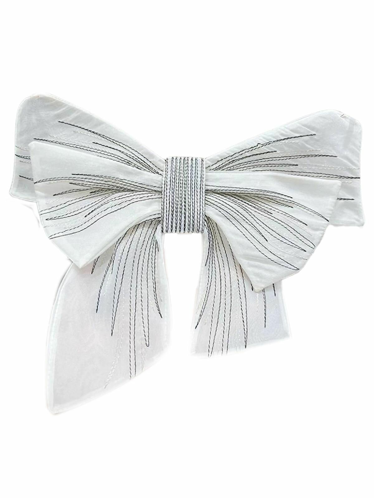 3D аппликации бант для свадебного платья, декоративный пояс, абрикосовый