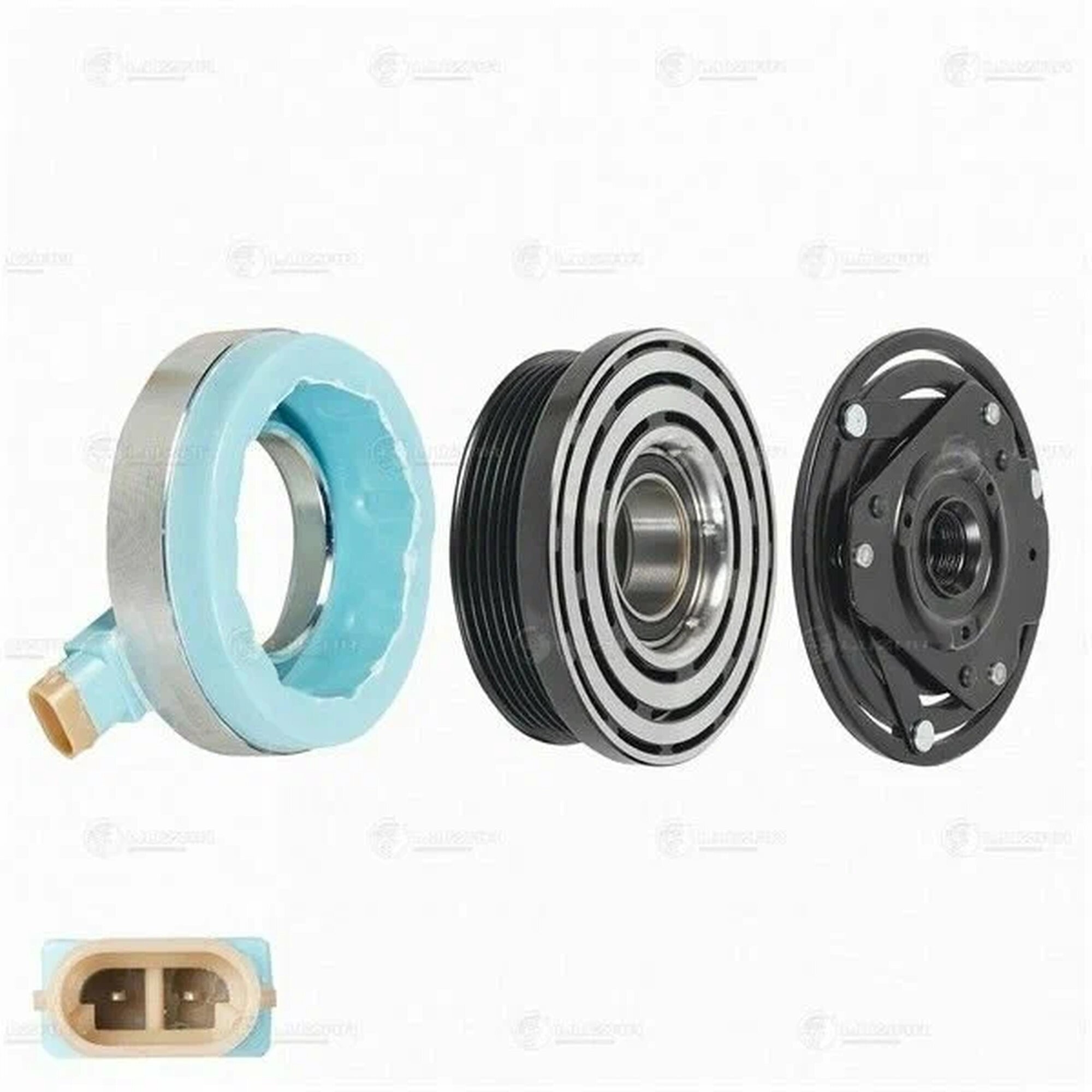 Муфта компрессора кондиционера Luzar LMAC0501 для Chevrolet Lacetti, Cruze