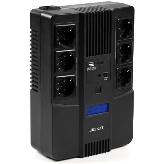 Источник беспербойного питания Бастион SKAT-UPS 800-AID-IN-1x9