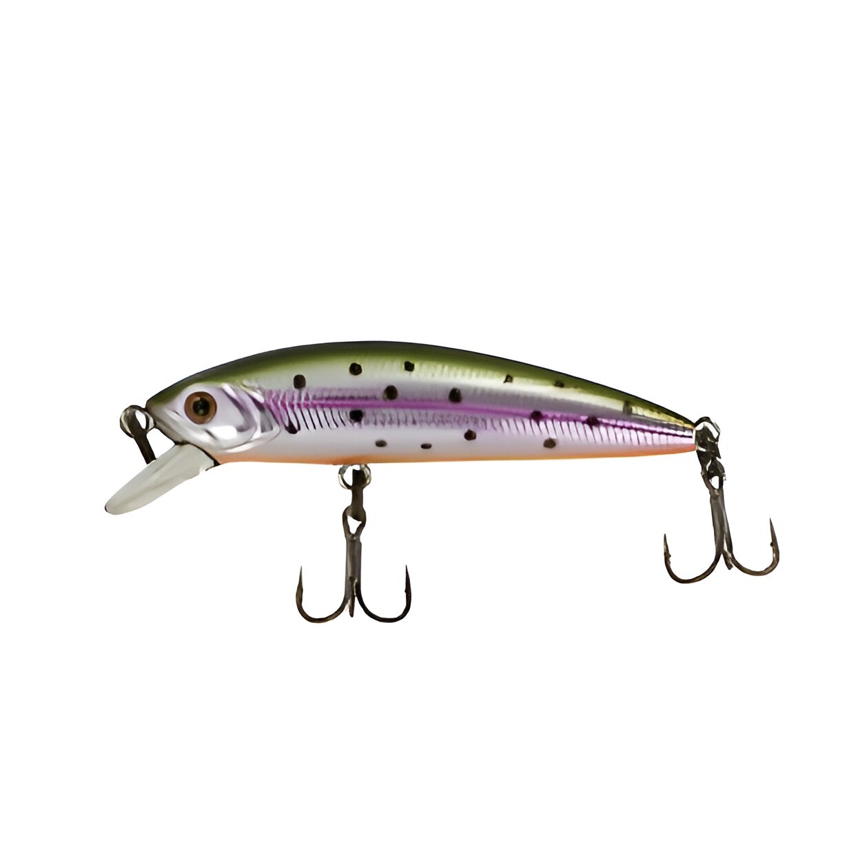 Воблер Tsuribito Minnow 35SS / цвет 055, с лопастью, 35 мм, быстро тонущий