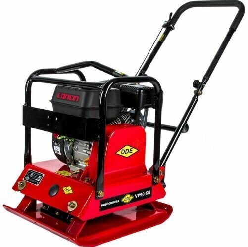 Виброплита DDE VP90-CK (908-719) Loncin/плита 550 450 мм/94 кг/гл. упл. 35 см/колеса