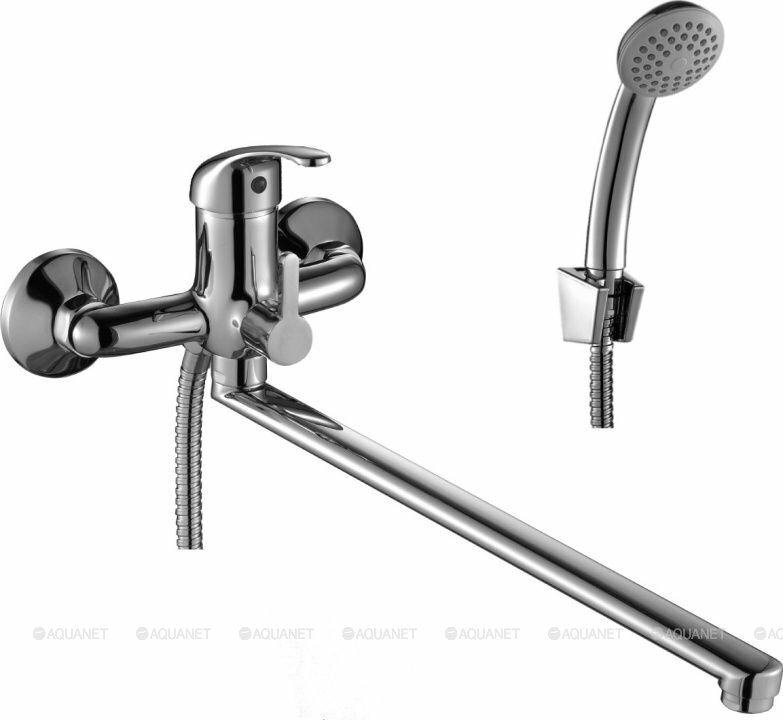 Смеситель для ванны Rossinka A35-32 универсальный