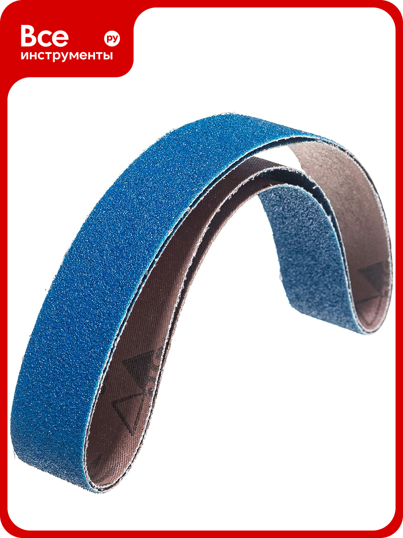 Лента шлифовальная абразивная (2 шт; 30x533 мм; P60) для ленточного напильника ABRAFORM sm-30-533-60, из синтетического