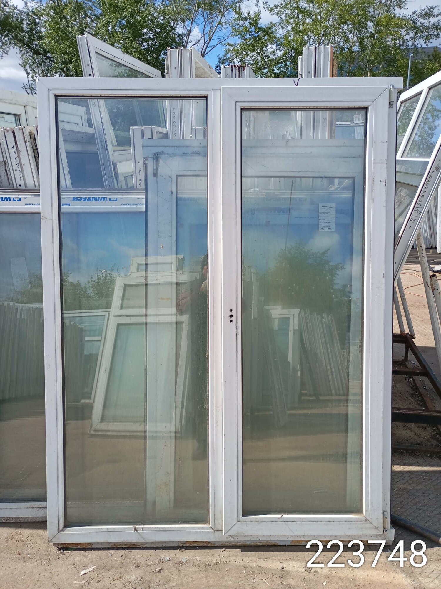 Пластиковые Окна Б/У 1830(в) х 1400(ш) Некондиция