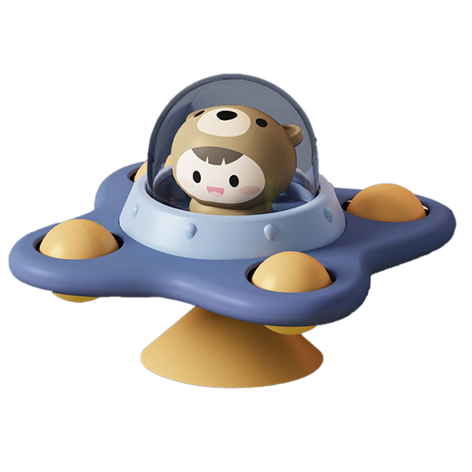 Всасывание чашки спиннер игрушки, скользящая верхняя детская игрушка, всасывающая чашка, всасывающая чашка, игрушки для малышей для малышей для малышей.