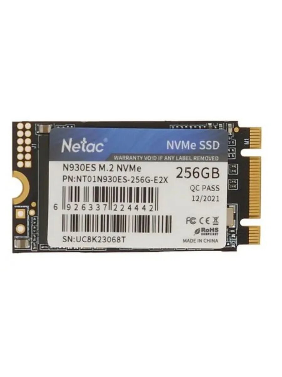 256 ГБ M.2 NVMe N930ES NT01N930ES-E2X PCIe 3.0 AIC
