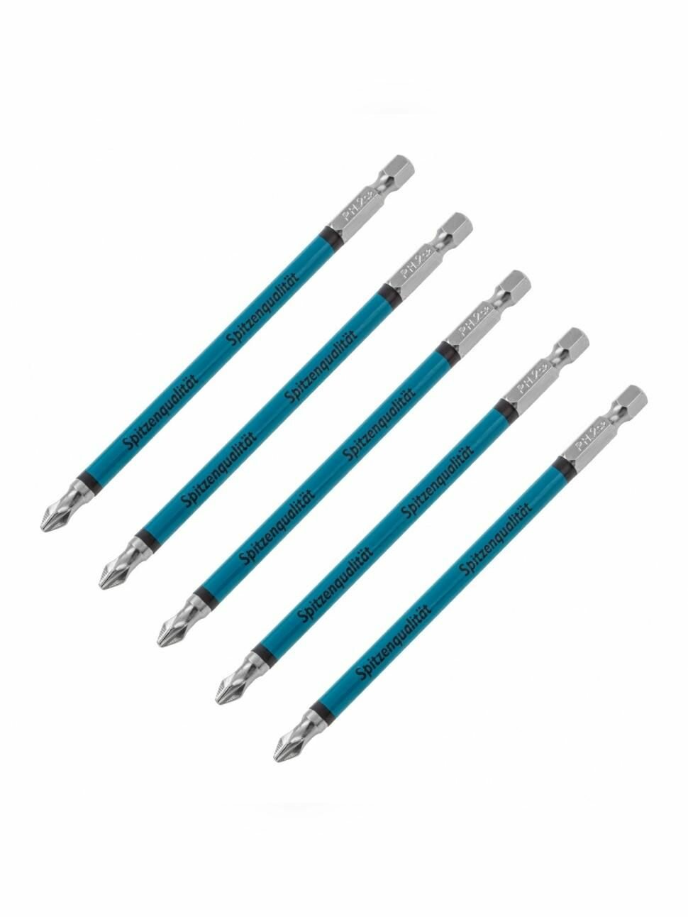 Бита PH2 х 127, сталь S2, 5 шт. Gross 11202