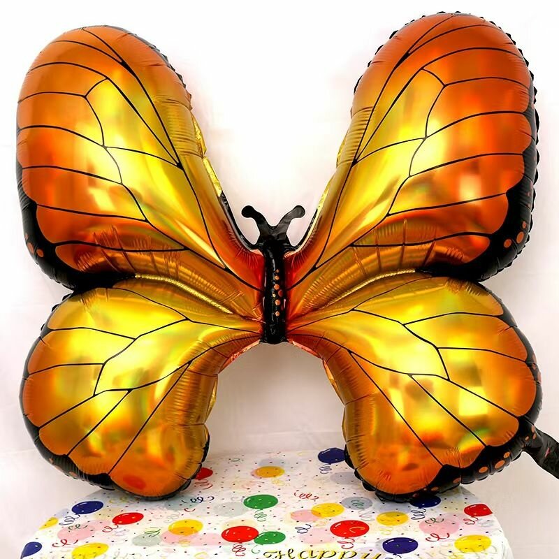 Воздушный шар из алюминиевой фольги, бабочка, 1 шт.