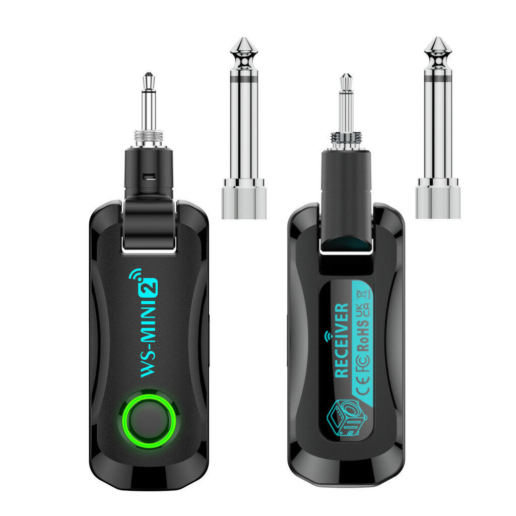 Беспроводная гитарная система WS-MINI2, 2.4 G, зарядное отделение, аудиосистема Plug Play