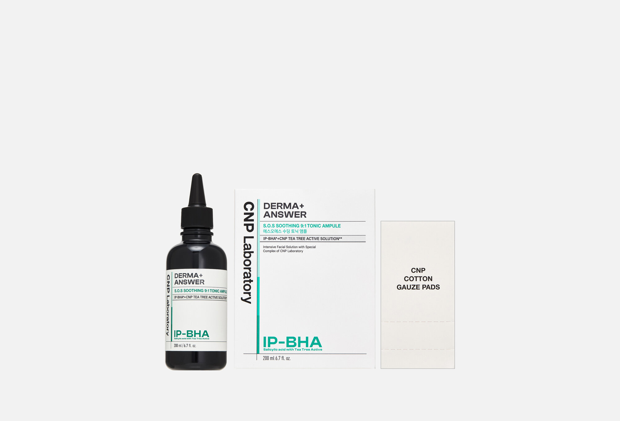 Концентрированная сыворотка для проблемной кожи лица CNP LABORATORY Derma answer s.O.S soothing 200 мл