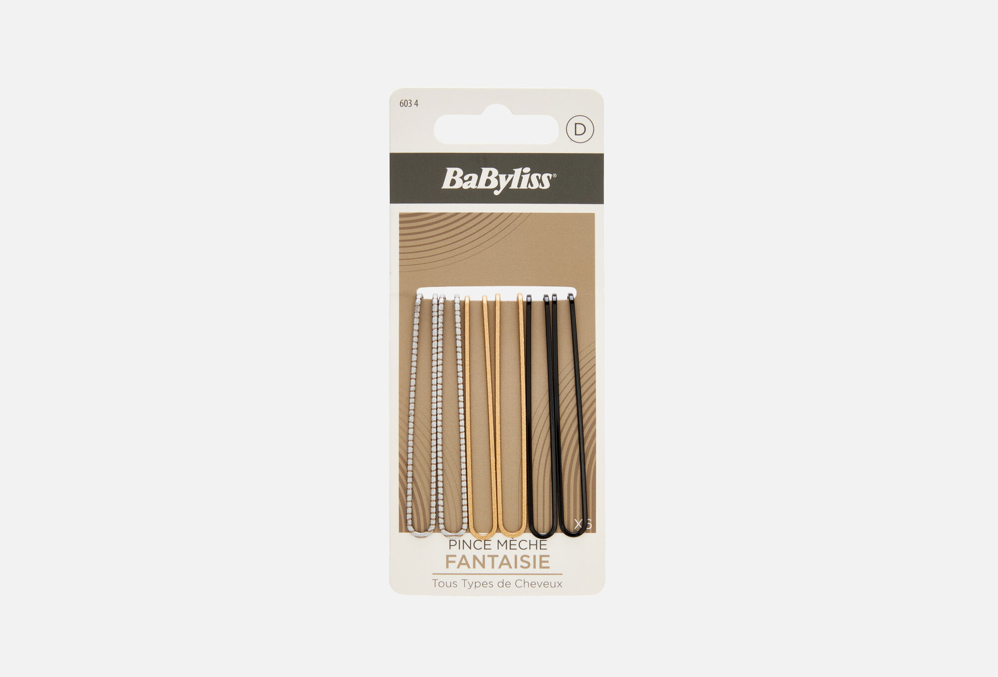 Невидимки для волос BABYLISS ACCESSORIES multicolored