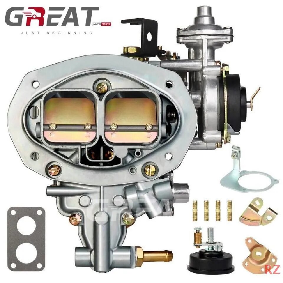 Карбюратор Weber DFEV 32/36 Электрическая Дроссельная Заслонка Для VW Bug 1976-1983 Dodge Arrowhead Sedan Pickup Caravan Challenger Mazda B2600 2.0L 2.6L Engine Fiat 124 131
