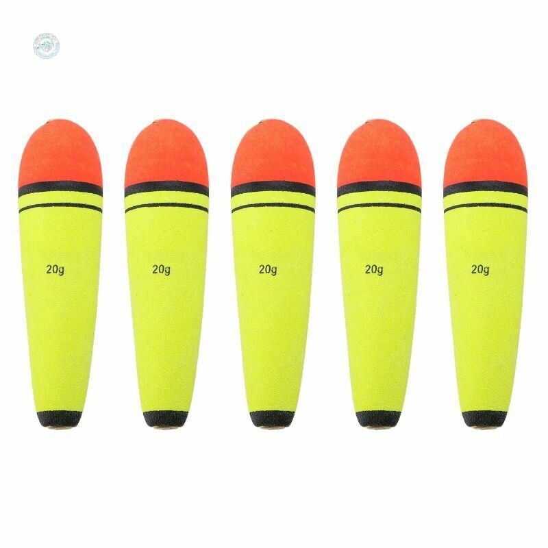 5 ярких поплавков для рыбалки из EVA, легкие и чувствительные, заметные при поклевке, набор для удобной ловли