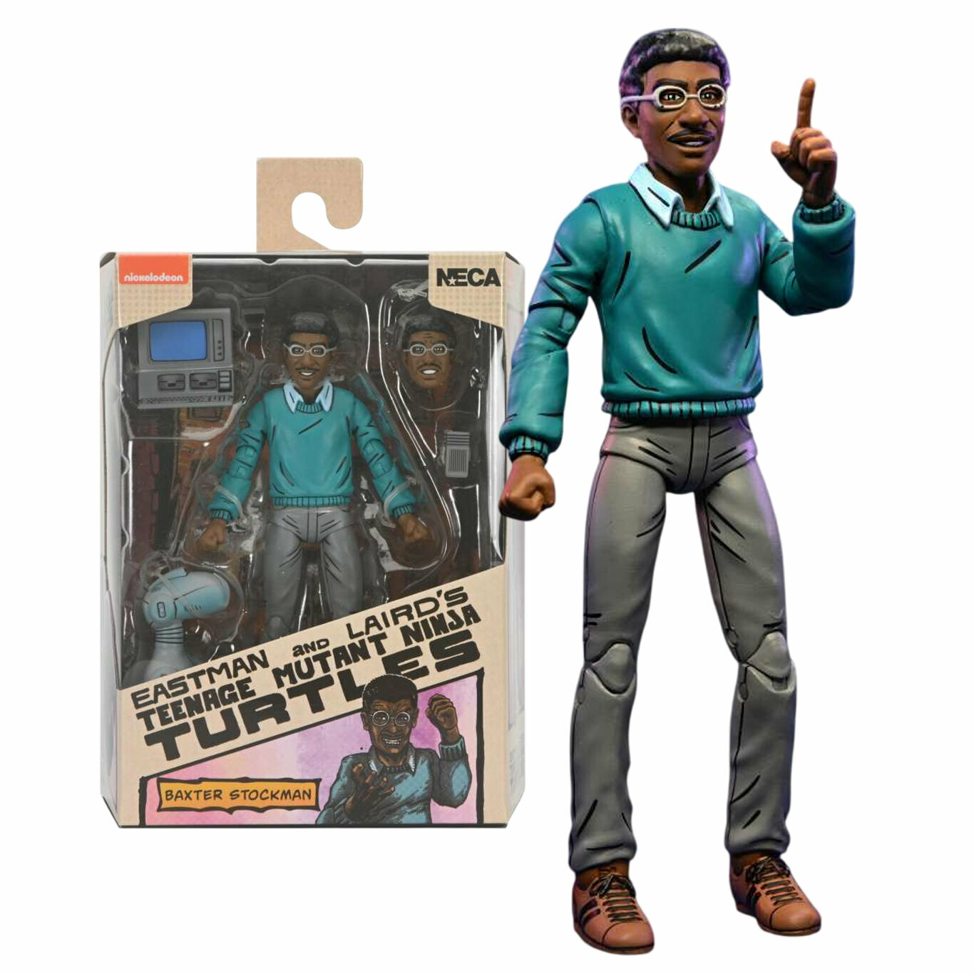 Фигурка Бакстер Стокман "TMNT Mirage Comics" от Neca, коллекционная