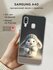 Чехол на Samsung Galaxy A40 / Самсунг Галакси А40 с принтом "Белый крольчонок в ...