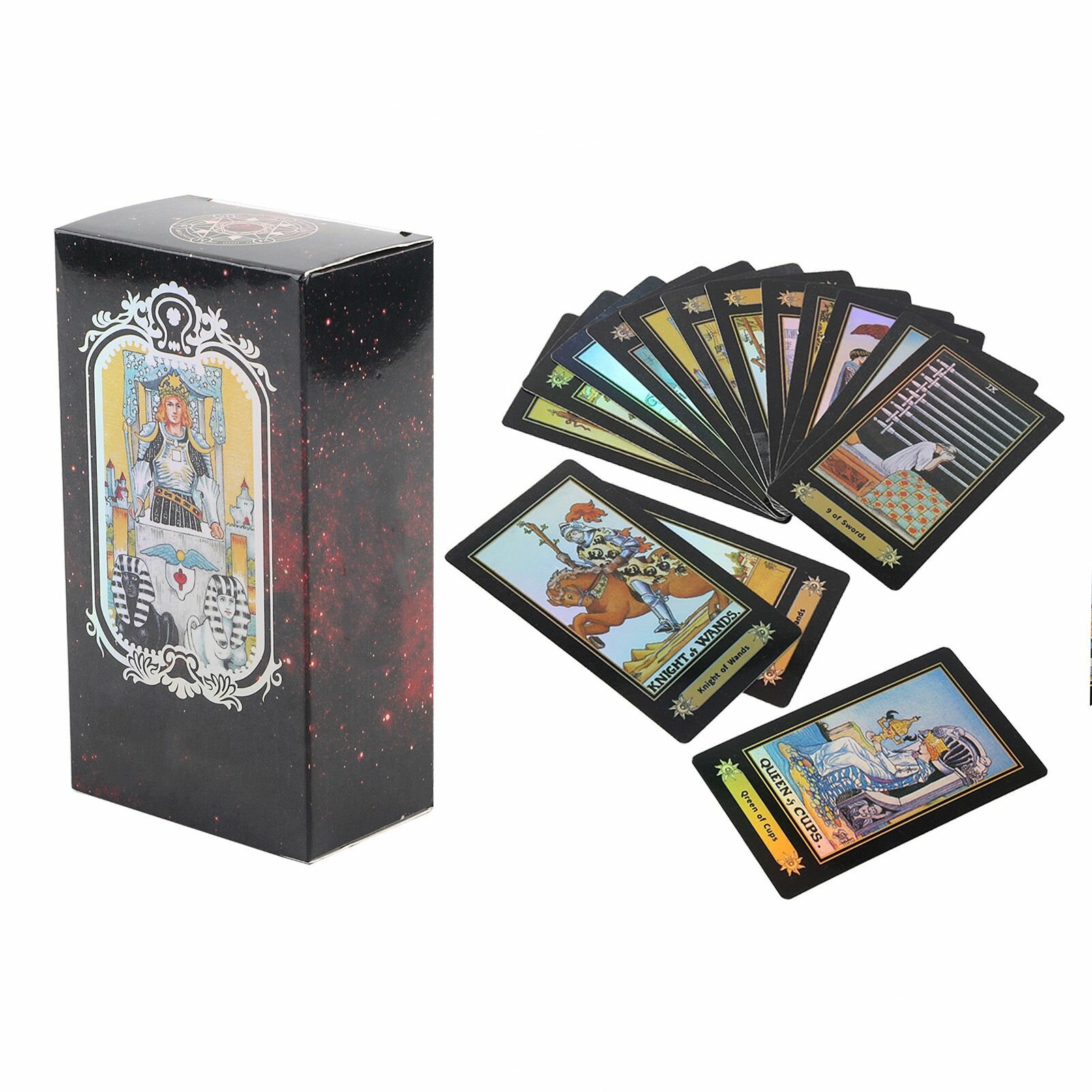 Колода карт Таро Уэйта, английское издание, 1 комплект, индикатор будущей судьбы, игра-прогноз для гадания и предсказания судьбы