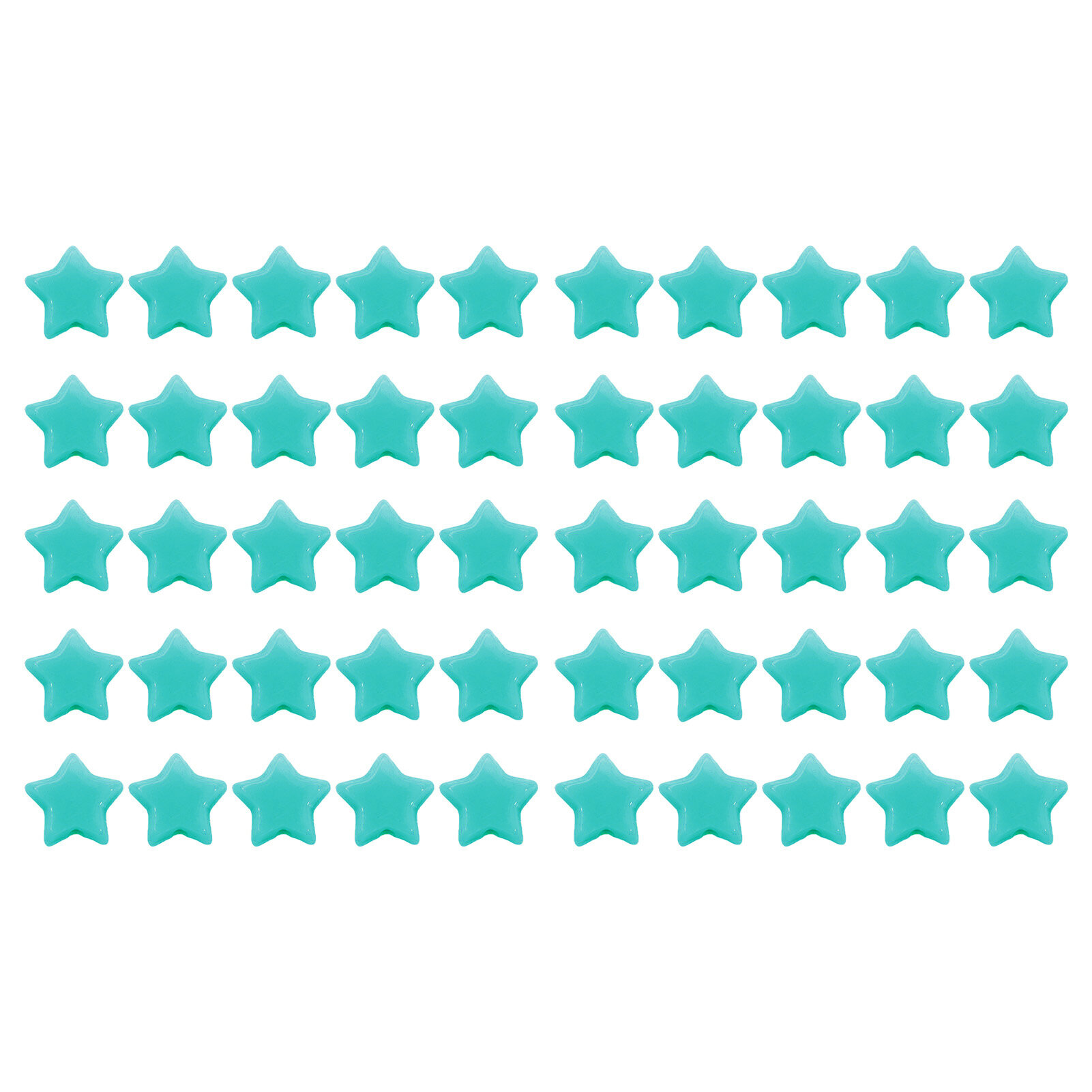 50 шт. акриловых бусин-звездочек для самостоятельного изготовления украшений, милые бусины-звездочки для браслетов, ожерелий и аксессуаров для рукоделия