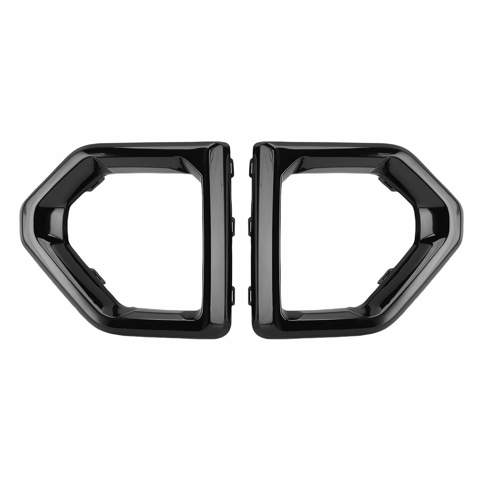 Наружная Рамка Противотуманной Фары 84176753 84176752 Замена Отделки Левой И Правой Фары на 1500 AT4 Base SLT Глянцевый Черный