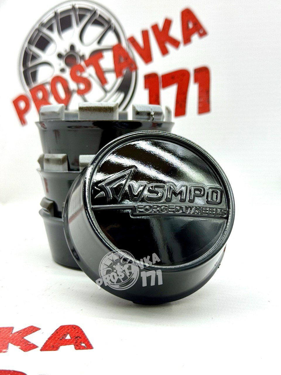 1шт VSMPO (ВСМПО) 74/70/9 (BL) С/Б колпачки диска