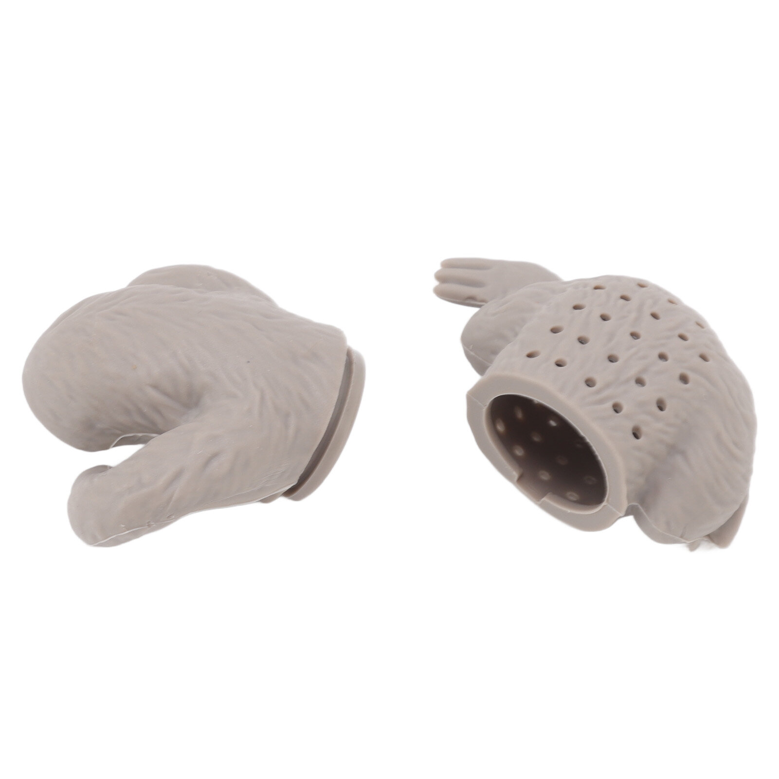 Силиконовый заварочный чайник в форме милого животного, гибкий силиконовый ситечко для чая, фильтр-диффузор, более крутой для рассыпного чая, ленивца