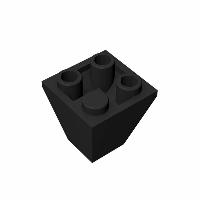 Черный LEGO® Brick 2x2 with 4 Studs 3676