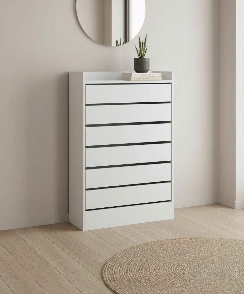 ARNIKA Обувница высокая Гавана, белый