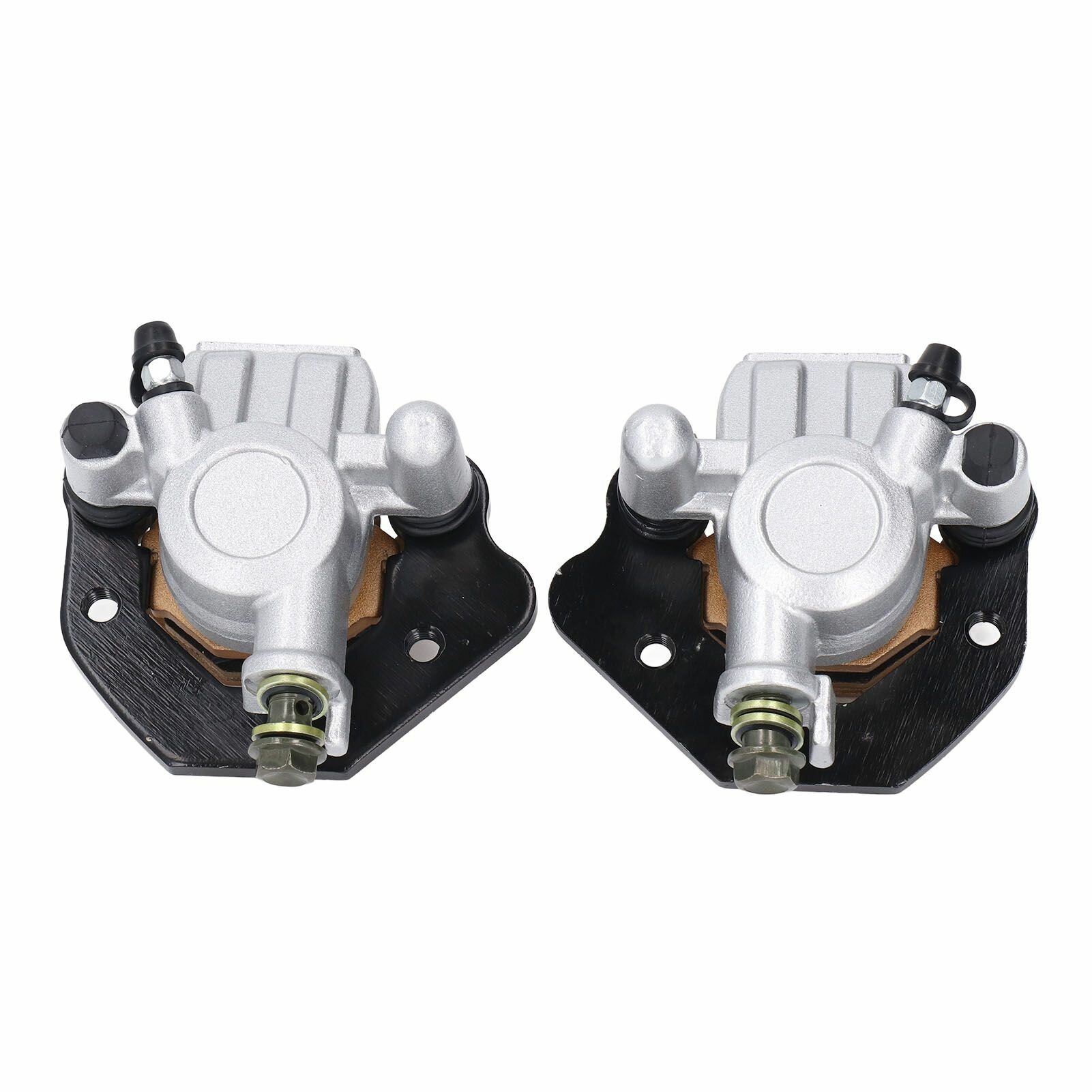 1988-2004 Bayou 300 2x4 левый и правый передние тормозные суппорты с колодками, пара 43041-1520, комплект ремонтных тормозных суппортов