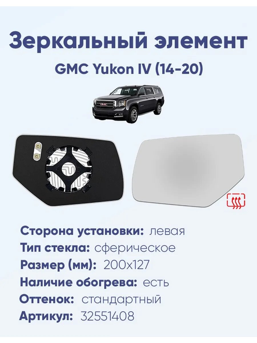 Зеркало GMC Yukon IV (14-20) 32551408