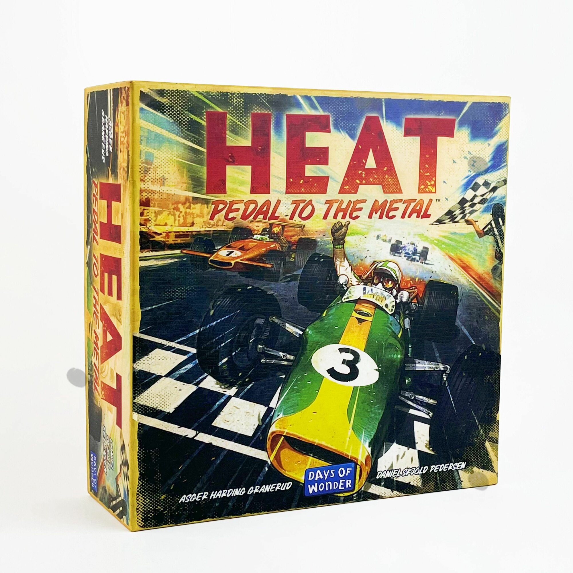 Шляпа: Настольная игра Pedal to the Metal для 1-6 игроков, Стратегическая гоночная игра продолжительностью 30-60 минут с премиальными компонентами, Семейная вечеринка