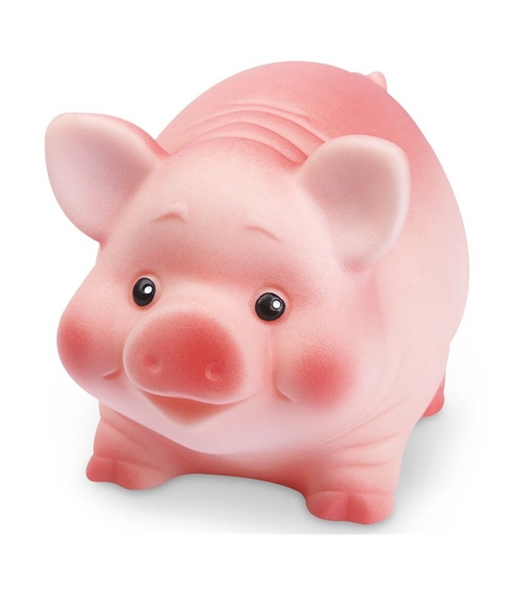 Пластизоль Огонек Свинка Феня, 8 см С-343