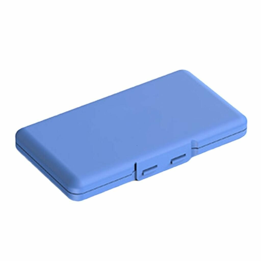 Эффективная коробка для хранения M.2 SSD для дисков 2280 и 2230, пыленепроницаемая и ударопрочная, Синий