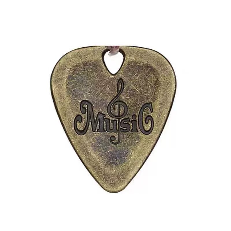 Металлические декоративные медиаторы для гитары, медиаторы для фолк-электрогитары, нескользящие специальные медиаторы