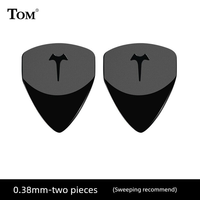 Гитарные медиаторы TOM, медиаторы для укулеле, медиаторы для электрогитары, для быстрой игры, противоскользящие,