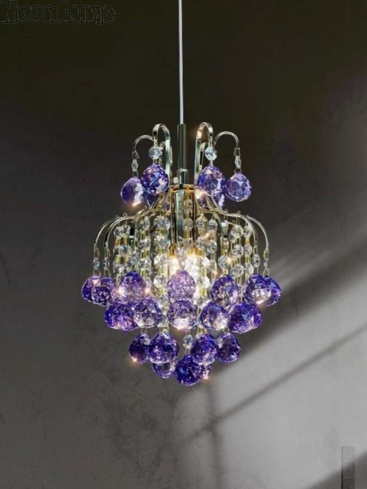 Легкая роскошная хрустальная люстра