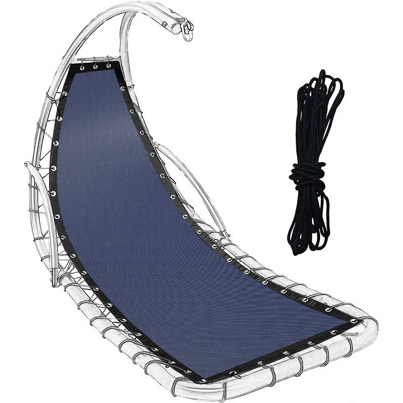 Ткань для кресла темно-серого цвета, сменная ткань для уличного кресла, гамак, аксессуары для кресла-качалки, хаки для крыльца, открытый двор, Темно-синий