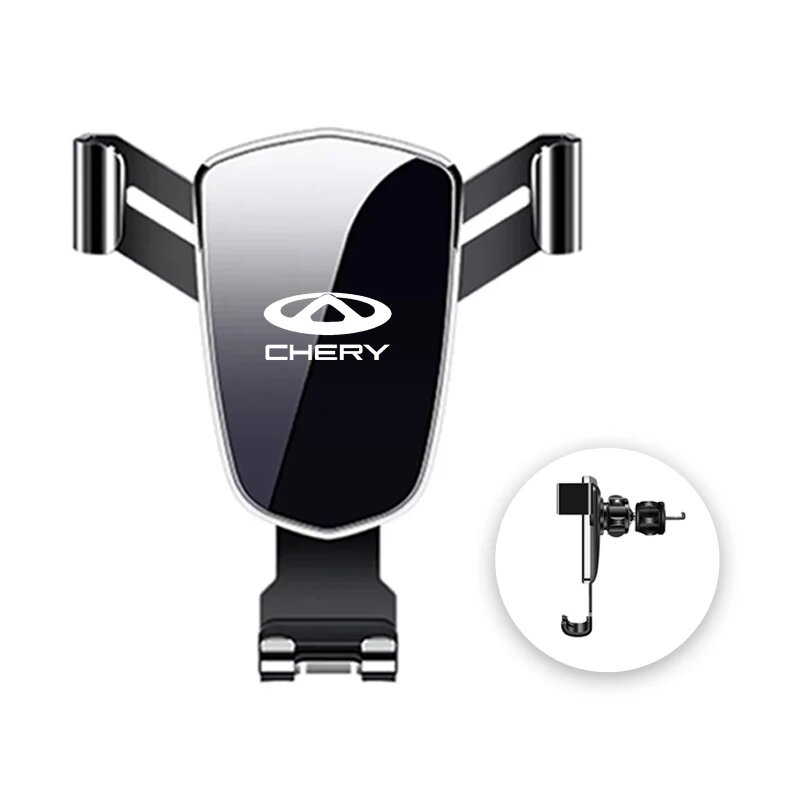 Автомобильный держатель для телефона, кронштейн для мобильного телефона Chery Tiggo 5 2 3 7 PRO 8 IQ QQ Fulwin Face Arrizo A1 A3 A5, аксессуары для iPhone Samsung, Black