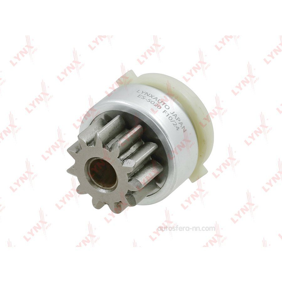 LYNXAUTO ES5020 Привод стартера (бендикс) FORD Focus II-III 1.8-2.0 03-20 / Mondeo 2.0-2.3 07-15 / Trancit 2.3 01-14