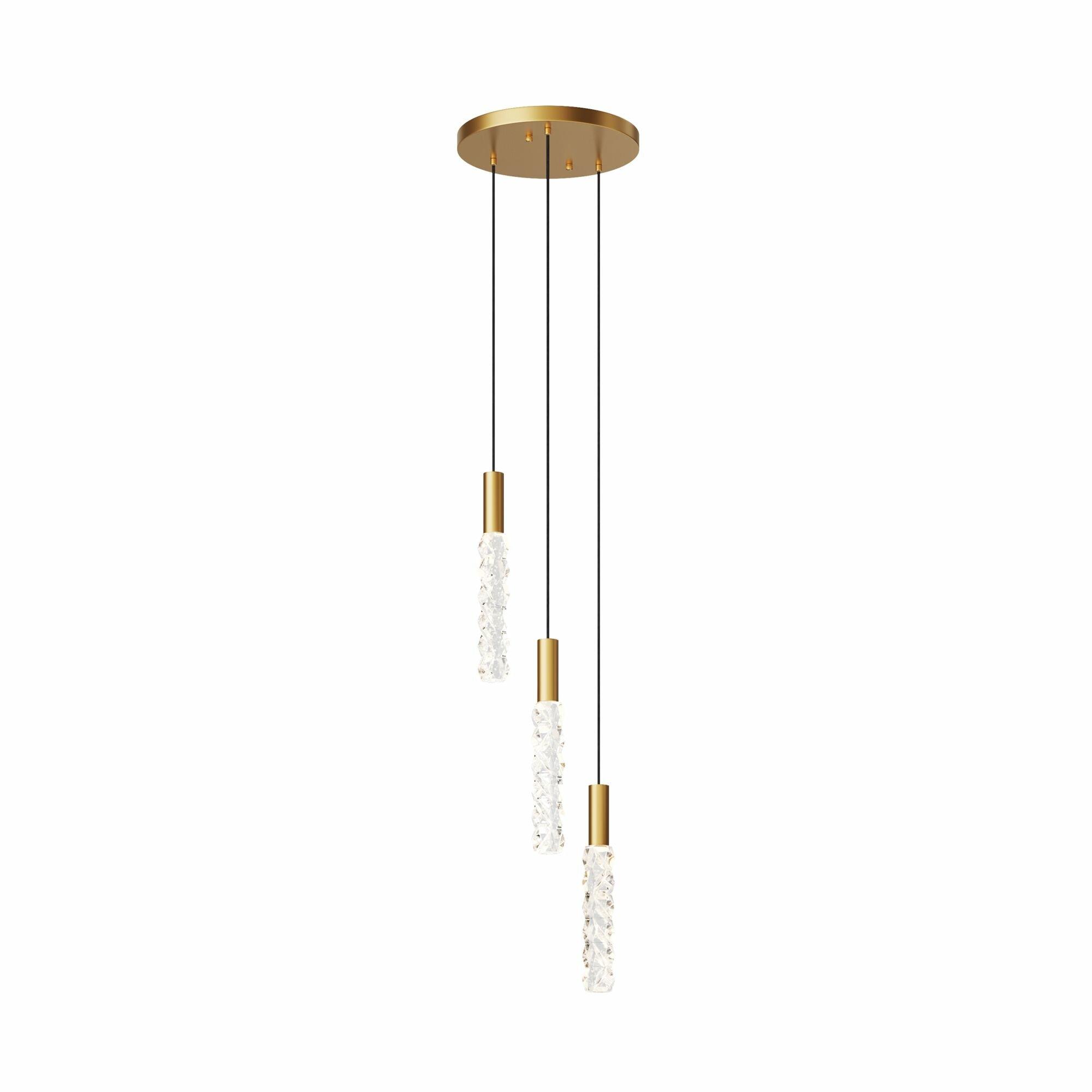 Подвесной светильник Maytoni Selemo D300xH3365 мм LED цвет латунь, арт. MOD328PL-L9BS3K