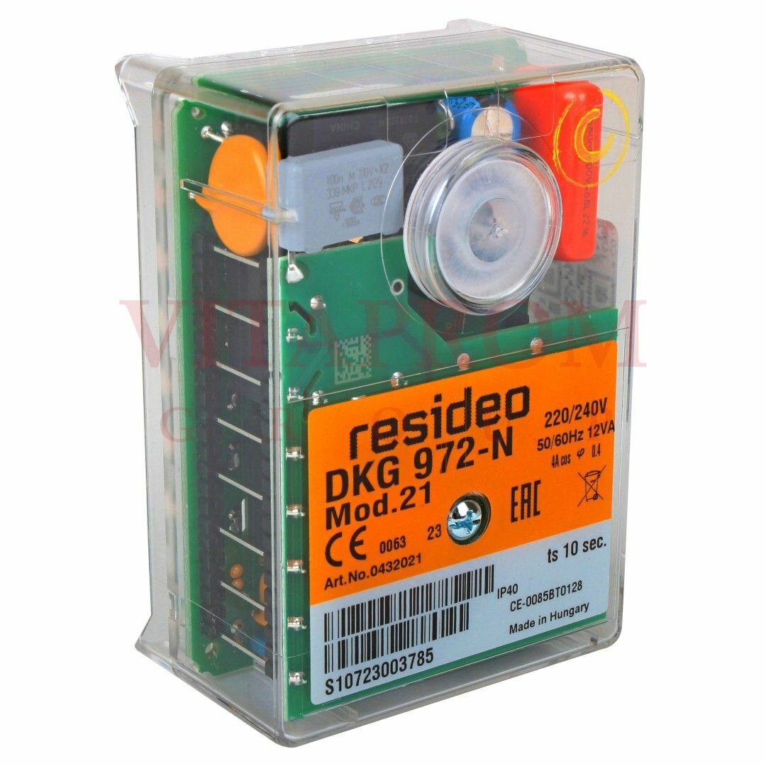 Топочный автомат Honeywell DKG 972-N mod.21