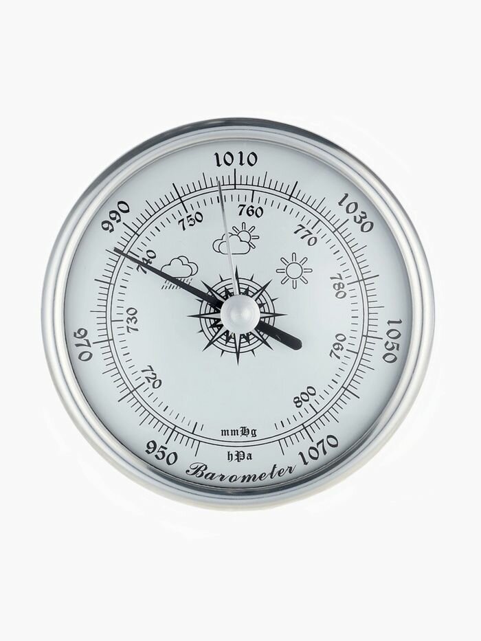 Барометр механический, метеостанция, настенный, d 7.2 см