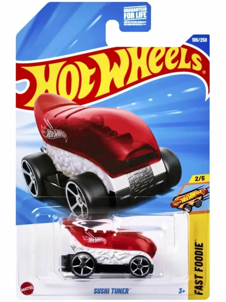 JBC01 Hot Wheels машинка металлическая игрушка коллекционная масштабная модель Sushi Tuner кейс 2025