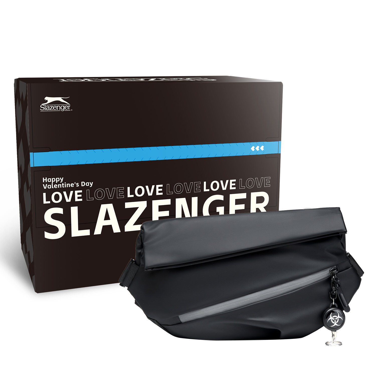 Сумка Slazenger водоотталкивающая PU сумка-слинг